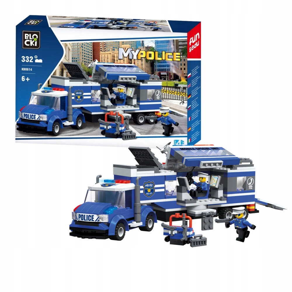 POLICJA Klocki Lego Ciężarówka SAMOCHÓD GRATIS - 13142916152 ...