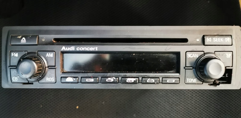 Radio + KOD Audi A6 C5 Concert 4B0035186B - 12821507297 - oficjalne archiwum Allegro
