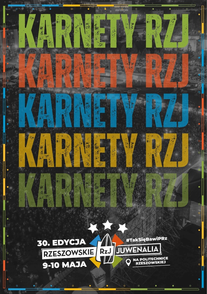 2 KARNETY DWUDNIOWE NA RZESZOWSKIE JUWENALIA 2025! - 17493038875 - oficjalne archiwum Allegro