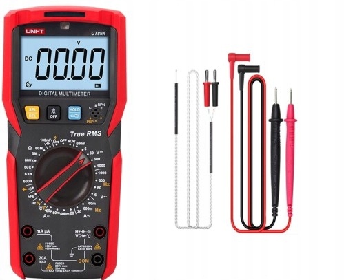 UT89X miernik uniwersalny True RMS AC/DC 1000V 20A - 13405516462 - oficjalne archiwum Allegro