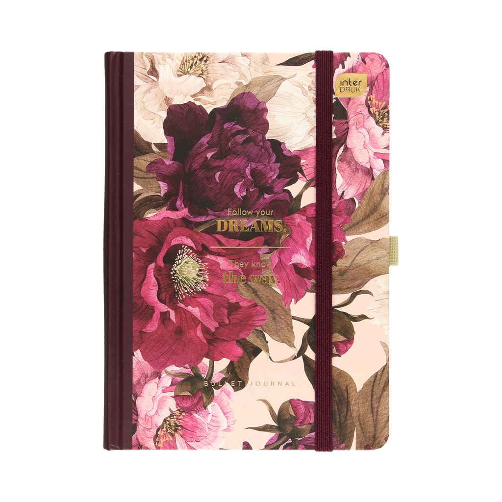 Organizer A5 Bullet Journal Dark Flower Interdruk - 11972510430 ...