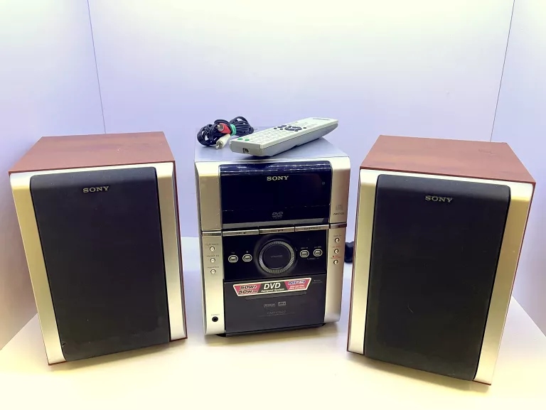 WIEŻA SONY HCD-DX2D 2GŁOŚNIKI + PILOT - 12540657020 - oficjalne ...