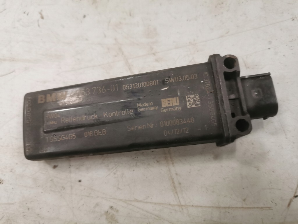 CZUJNIK MODUŁ STEROWNIK RDC BMW F30 6853736 - 11785543468 - oficjalne ...