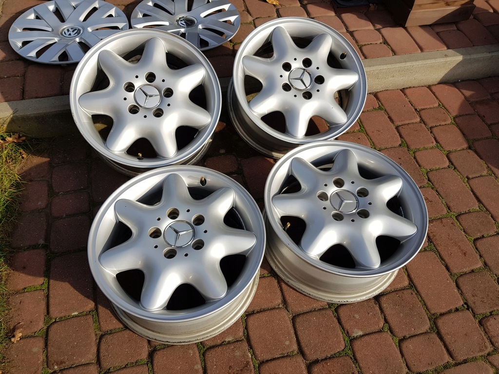 felgi aluminiowe 15 Mercedes C-klasa W203 CLK 4szt - 12828075412 - oficjalne archiwum Allegro