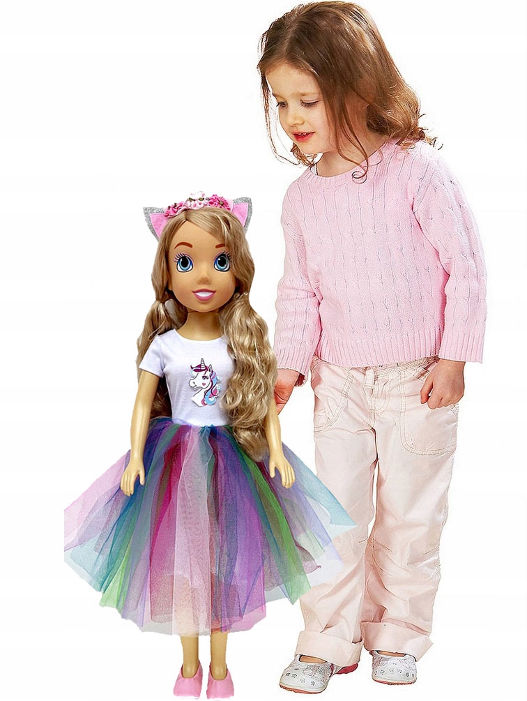 SMILY PLAY DUŻA LALKA CHODZĄCA JULKA 80 CM KSIĘŻNICZKA - 14739190262 ...