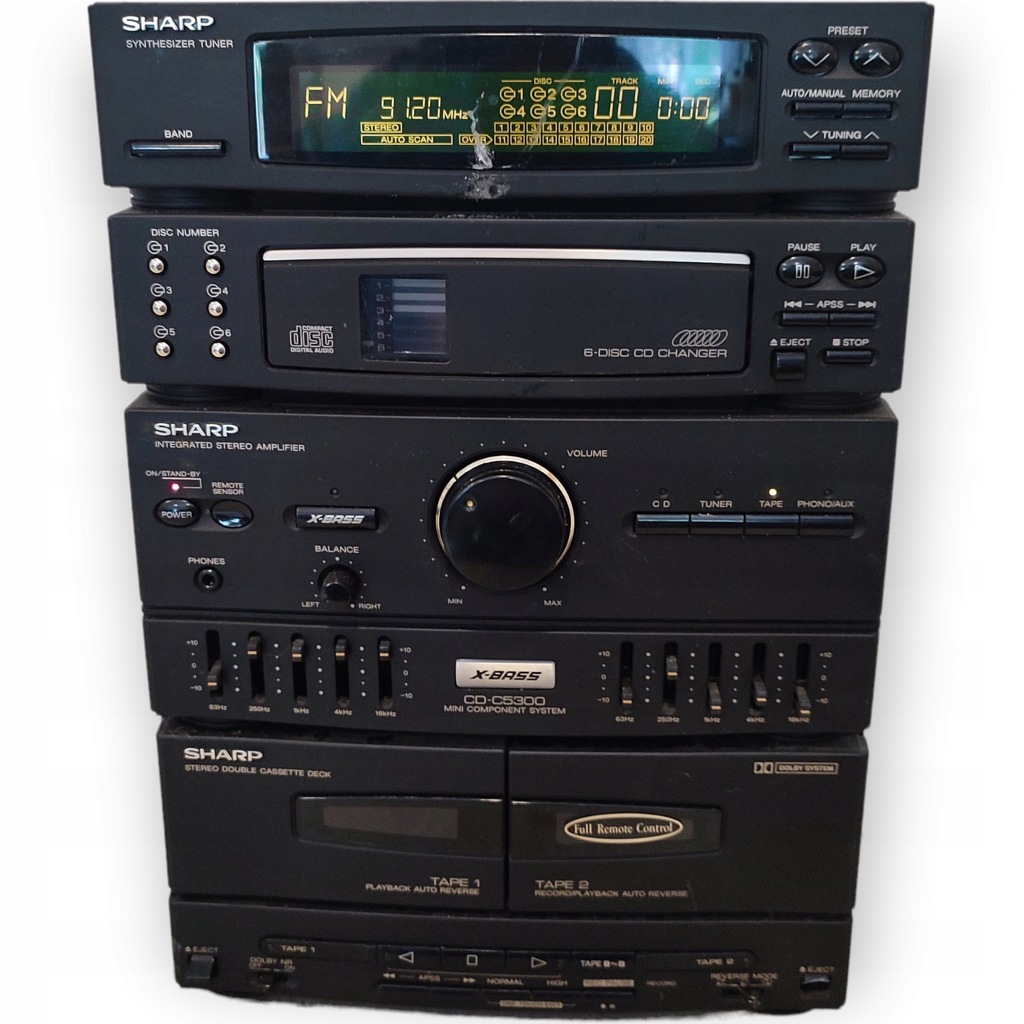 Wieża Sharp zmieniarka. Aukcja BCM - 12679695193 - oficjalne archiwum ...