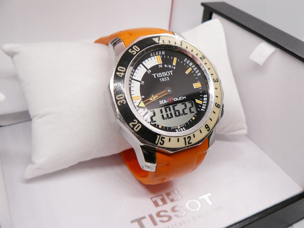 TISSOT Sea-Touch T026.420.17.281.03 + pudełko - 12302839905 - oficjalne archiwum Allegro