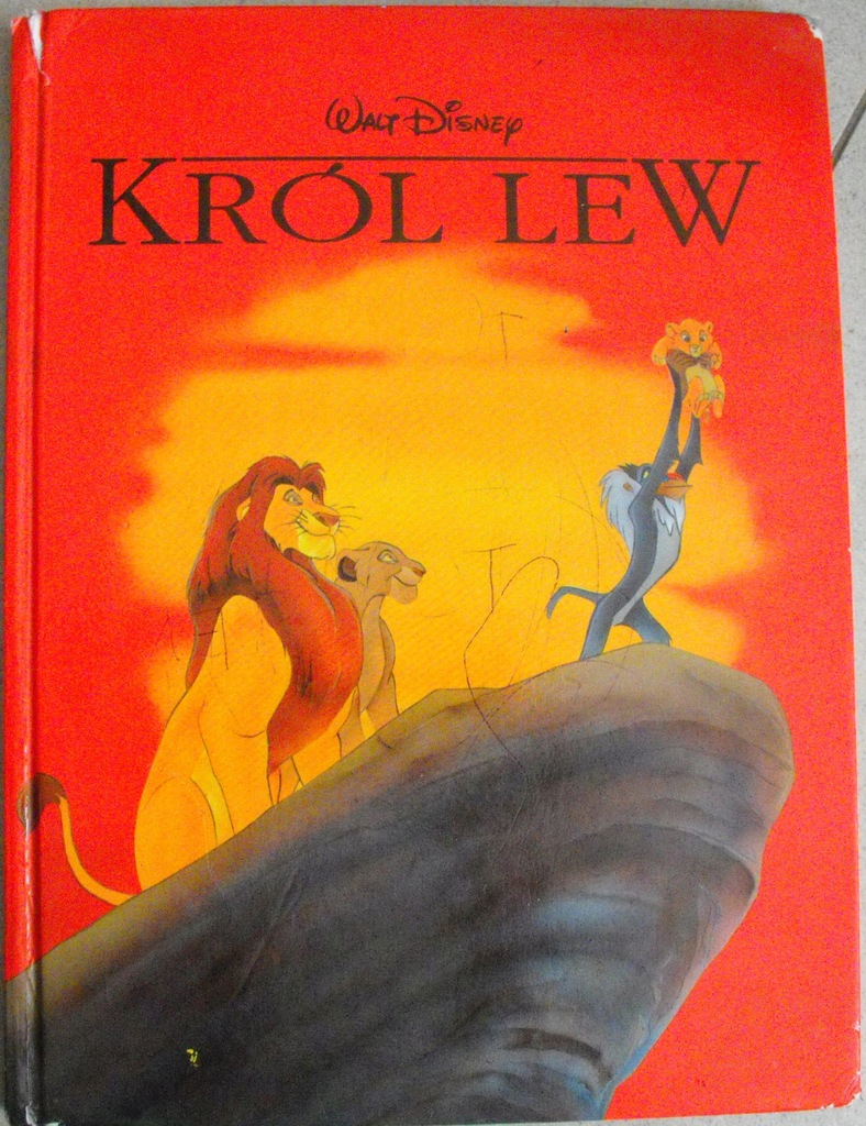 Król Lew Walt Disney - 12287616956 - oficjalne archiwum Allegro