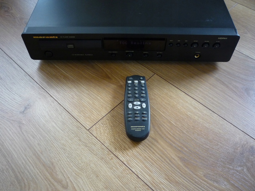 MARANTZ CD6000 CD PLAYER + PILOT - 12660020535 - oficjalne archiwum Allegro