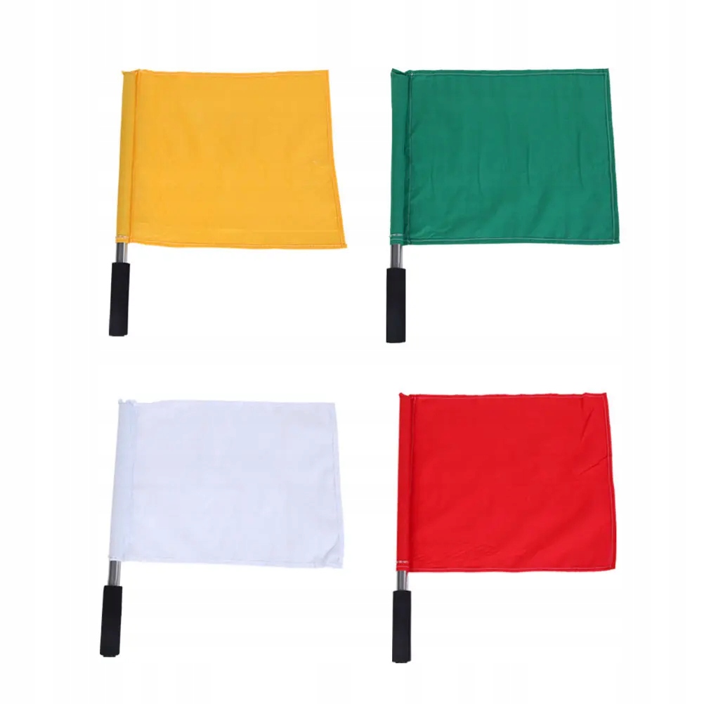 Hand Held Stick Flags Line Judge - 13664620100 - oficjalne archiwum Allegro