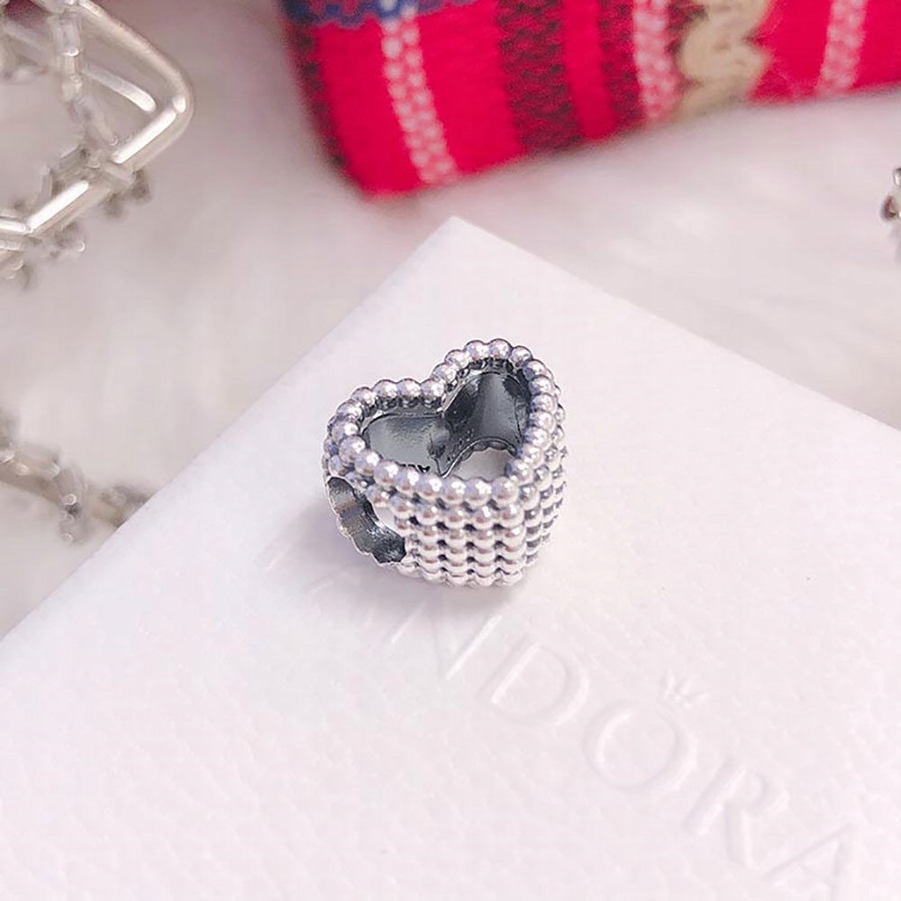 Charms PANDORA - SERCE Z KORALIKÓW 797516 - 7905199945 - oficjalne ...