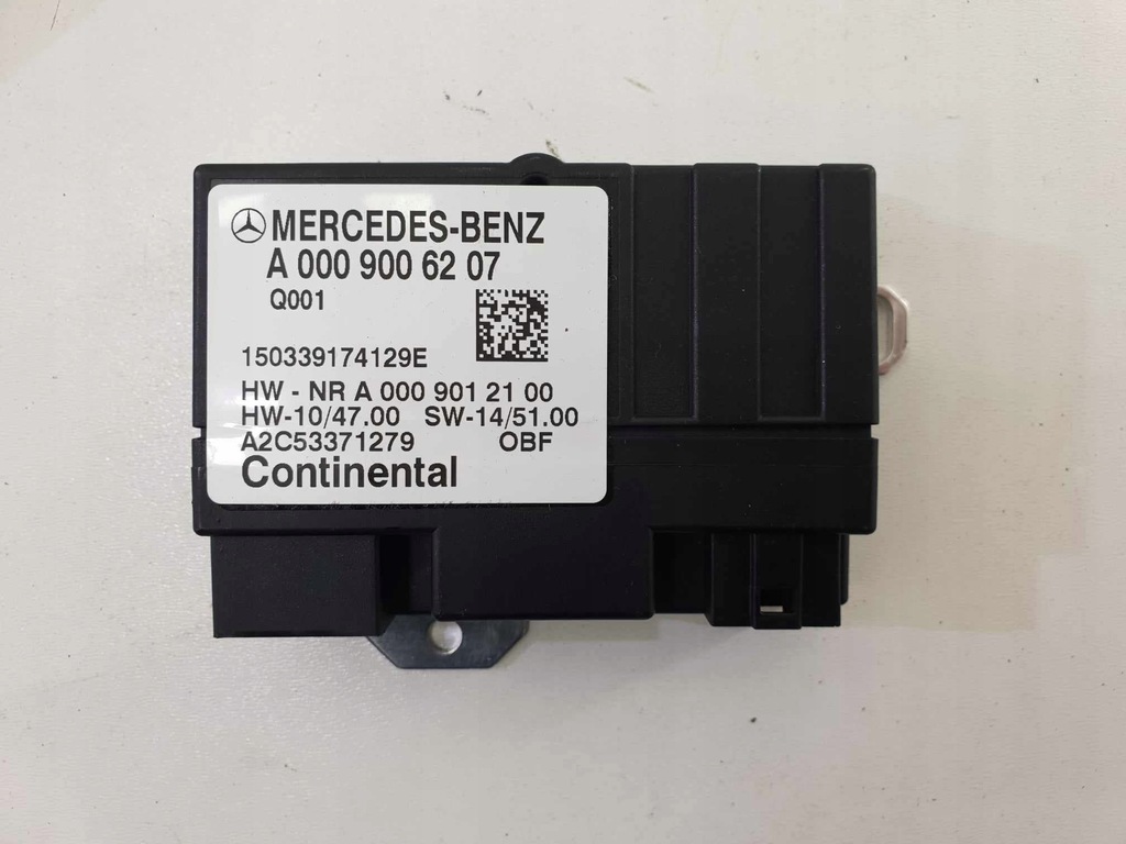 MERCEDES W117 MODUŁ STEROWNIK POMPY PALIWA A0009006207 - 15077971855 ...