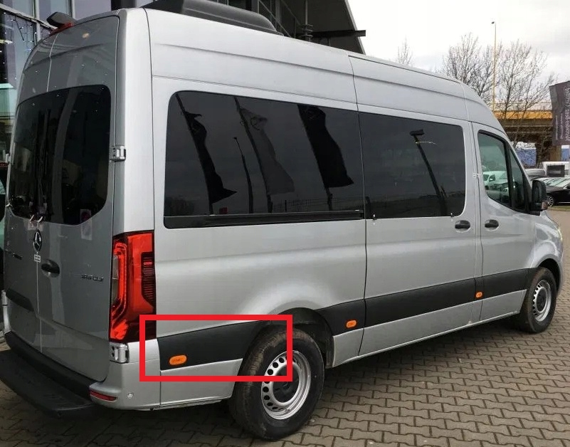 LISTWA BOCZNA PRAWY TYŁ MERCEDES SPRINTER 907 910 - 8910374972 - oficjalne archiwum Allegro