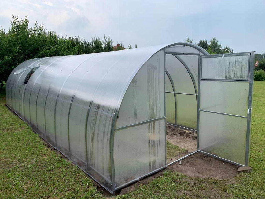 Szklarnia z poliwęglanu 3x4 profile 20x20 poliwęglan 4 mm - 15294186842 ...