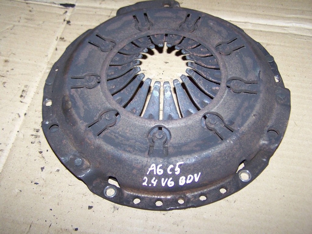 SPRZĘGŁO DOCISK TARCZA AUDI A6 C5 LIFT 2.4 V6 BDV - 6969662216 ...