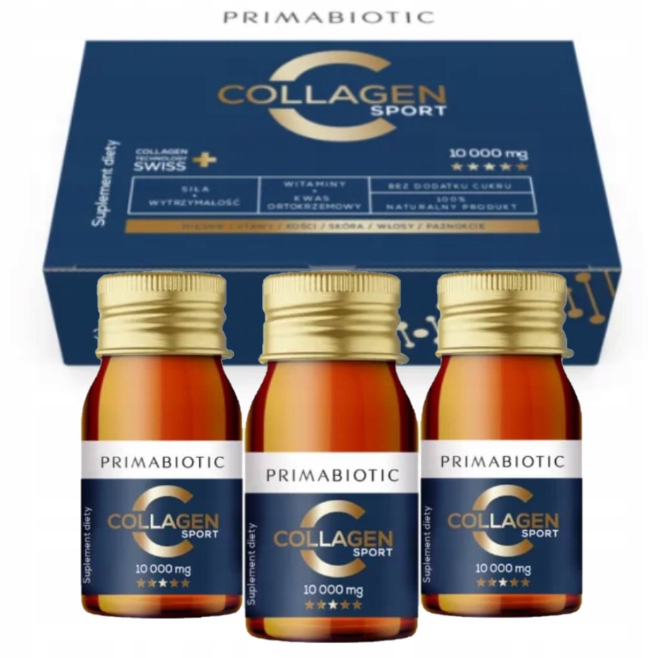 Kolagen do picia Primabiotic Collagen Sport 30 szt - 13875484219 - oficjalne archiwum Allegro