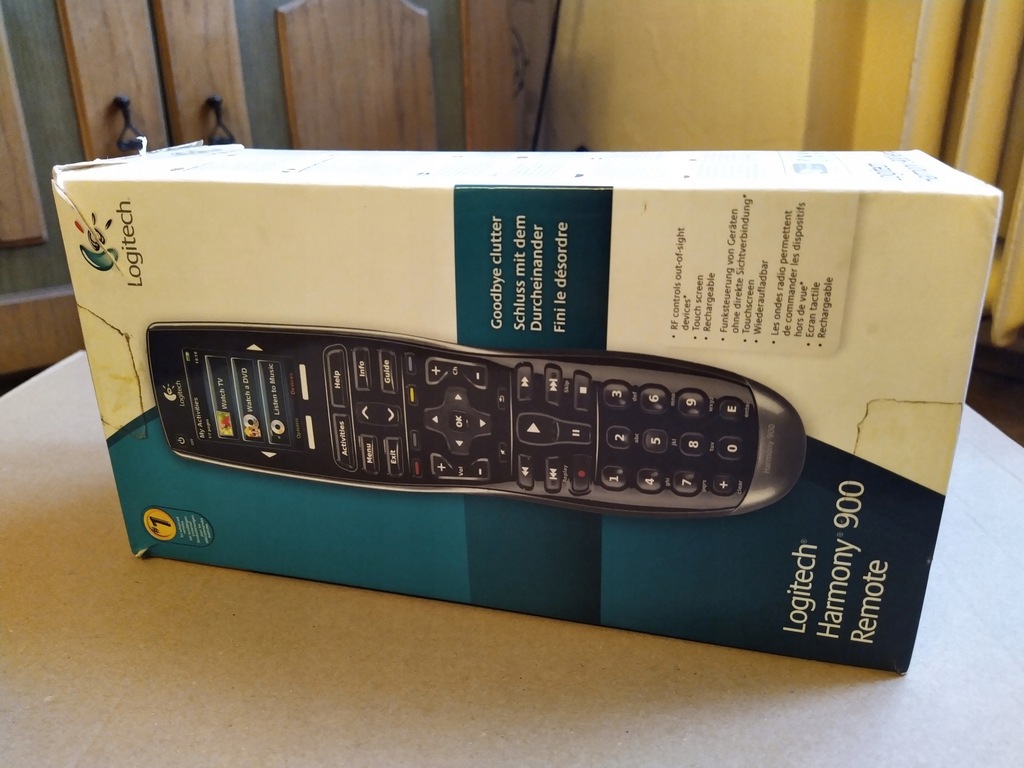 Pilot uniwersalny Logitech harmony 900 - 11391575426 - oficjalne archiwum Allegro