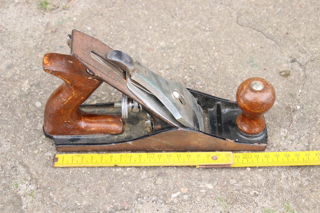 Zabytkowy strug hebel - 12092037259 - oficjalne archiwum Allegro