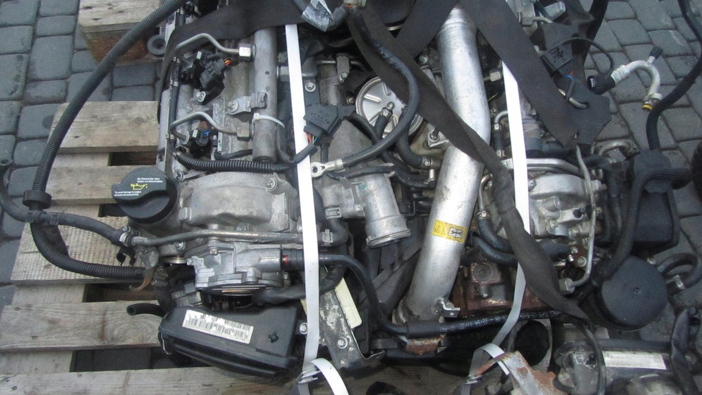 SILNIK MERCEDES M642 KOMPLETNY NA WYMIANE ZA USZKO - 10696626343 ...