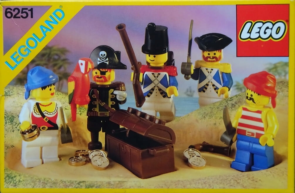 LEGO 6251 Pirate Mini Figures (Sea Mates) Pirates - 12464352074 ...