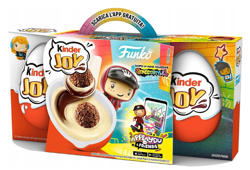 Jajko Kinder Joy Funko z Niespodzianką 20g x 3 szt - 12797670696 ...