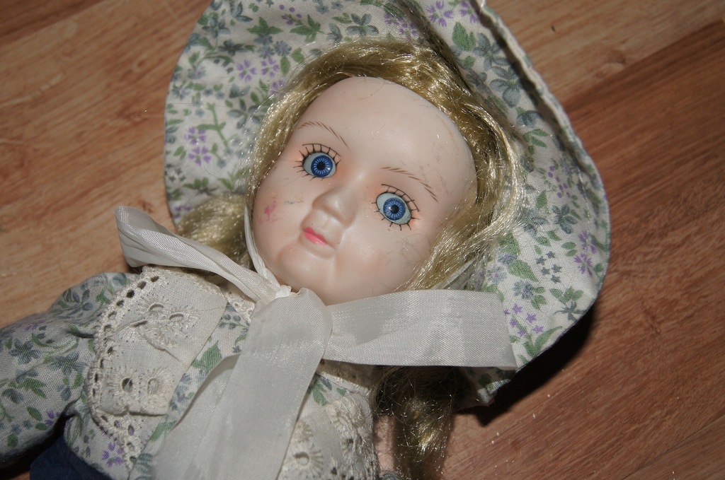 stara lalka porcelanowa klaun clown wys.44cm - 13573183927 - oficjalne ...