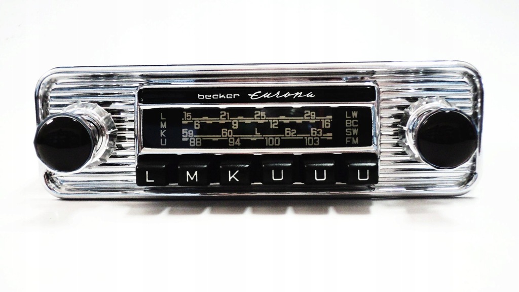 RADIO BECKER MERCEDES 190SL ORYGINAŁ RETRO VINTAGE - 7440633484 ...