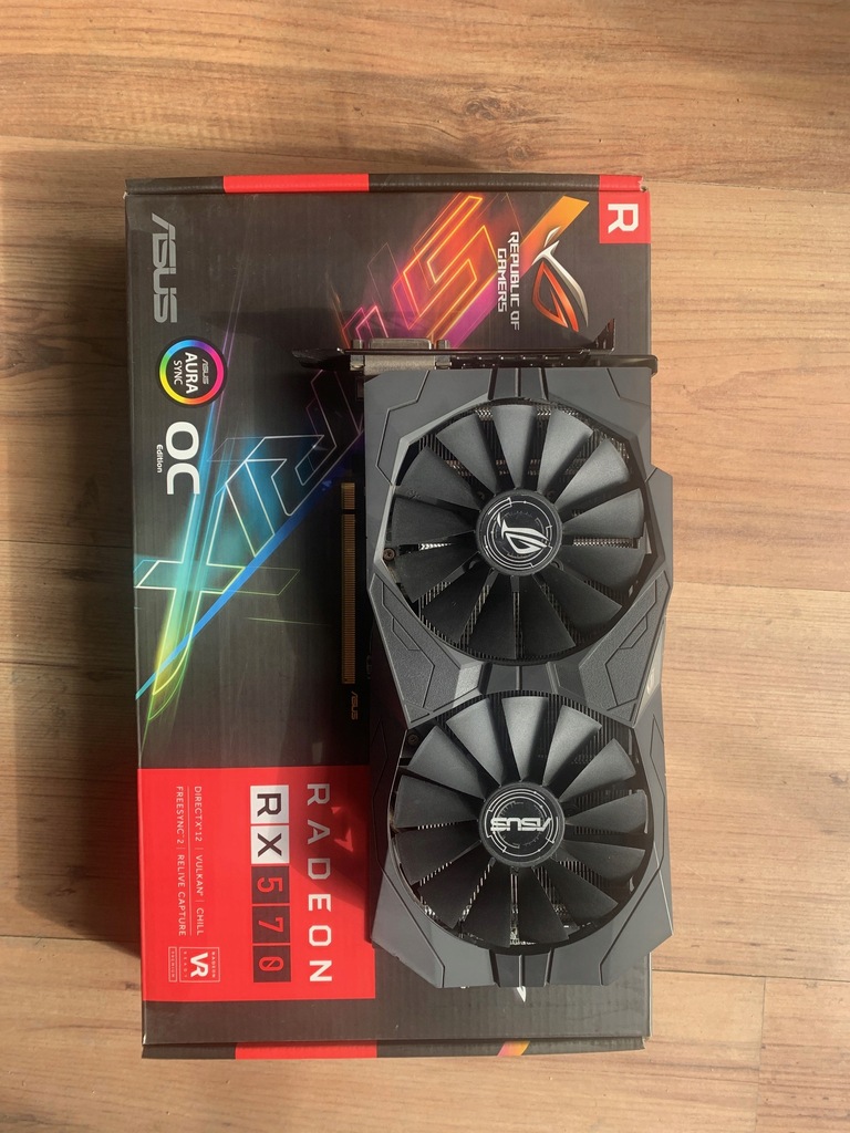 Karta graficzna Asus ROG Strix Radeon RX 570 4 GB - 13410571745 ...
