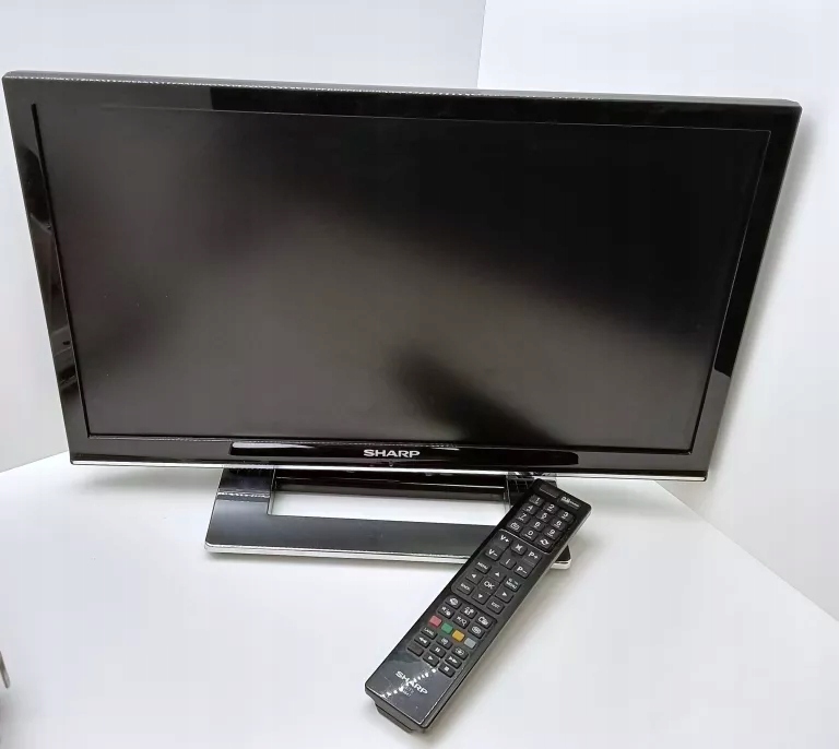 TELEWIZOR SHARP 22 LCD 22LE250W PILOT - 12983176312 - oficjalne archiwum Allegro