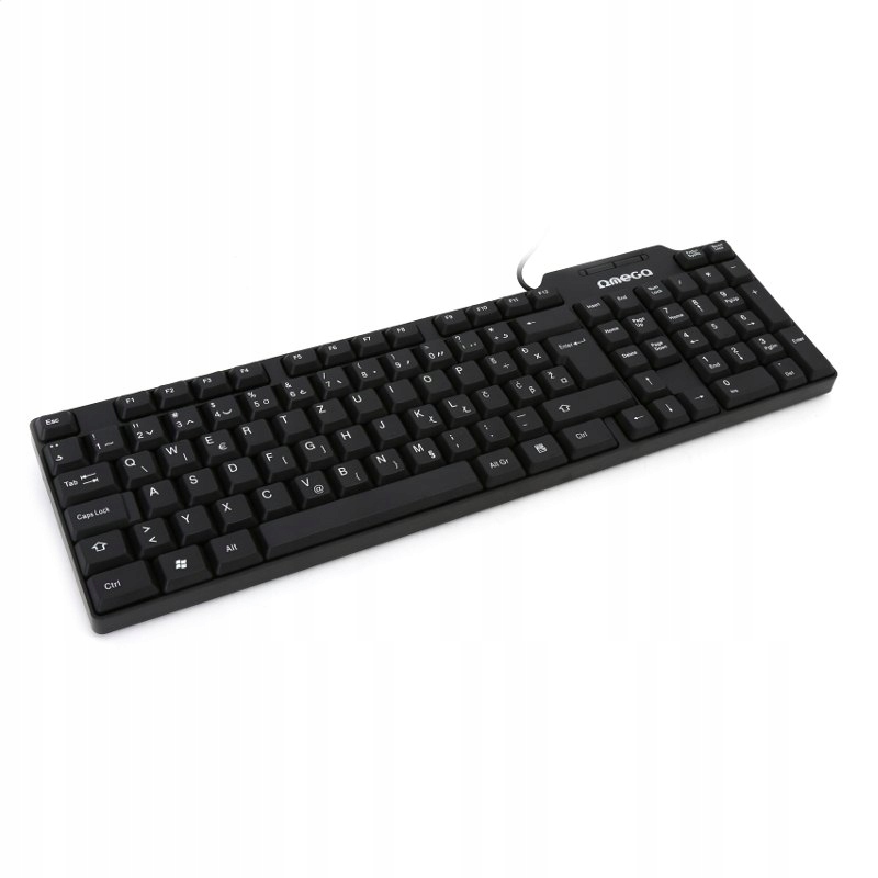 OMEGA KEYBOARD KLAWIATURA PRZEWODOWA YU VERSION US - 13337941453 ...