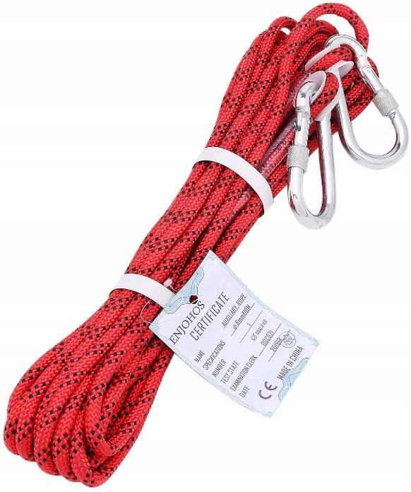 Gruba lina wspinaczkowa do ćwiczeń wspinaczki 10M - 11739415936 ...