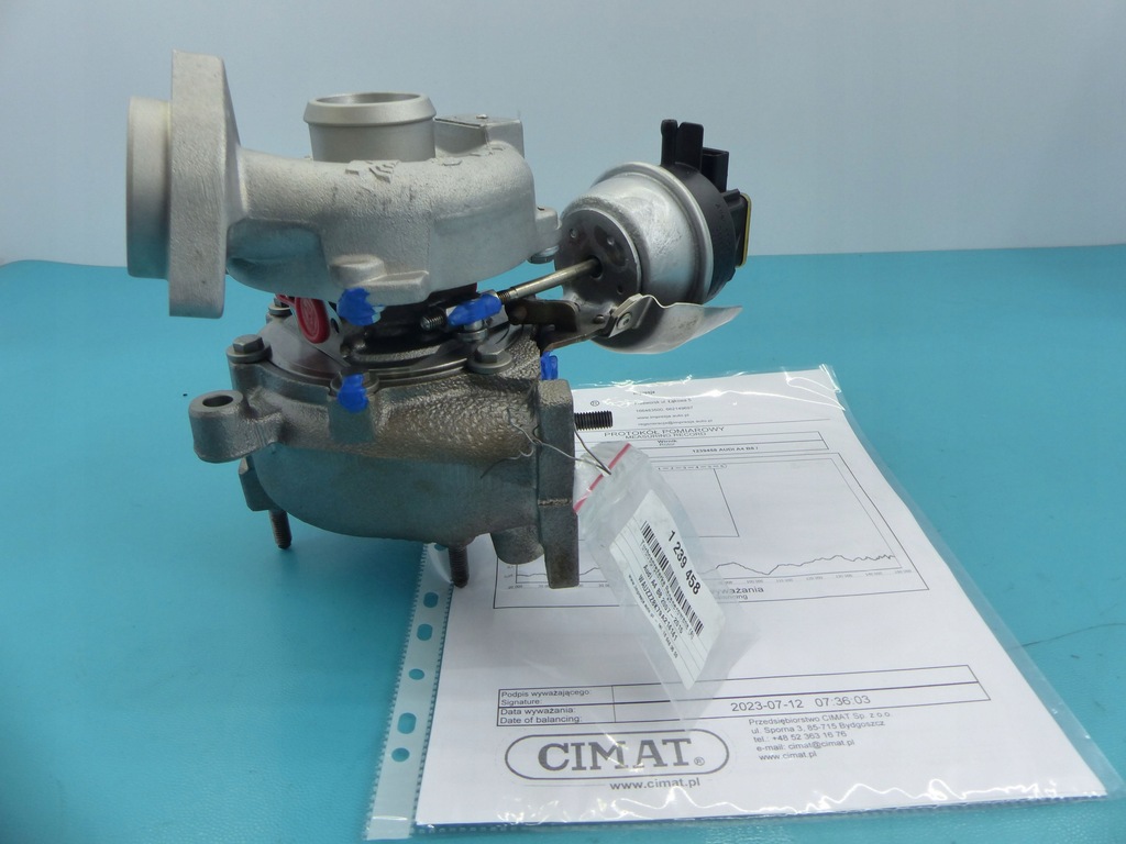 TURBOSPRĘŻARKA AUDI A4 B8 BV43A-0189 03L145701E - 14173771615 ...