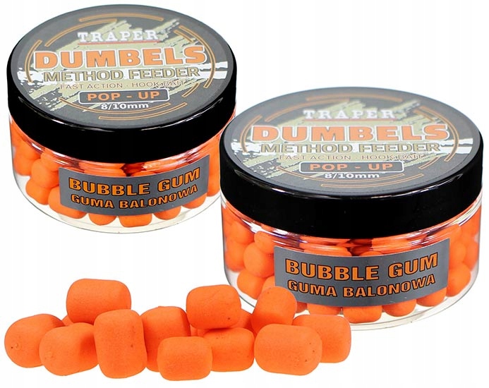 Traper Dumbells Pop-Up Method Feeder Guma balonowa - 12872402213 - oficjalne archiwum Allegro