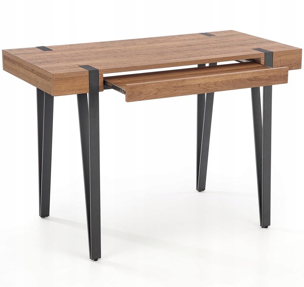 Купить Туалетный столик лофт B39 из орехового дерева с ящиком Halmar ...