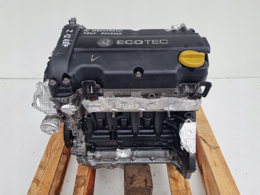 SILNIK PO REGENERACJI Opel Agila A 1.2 16V nowy rozrząd Z12XEP ...
