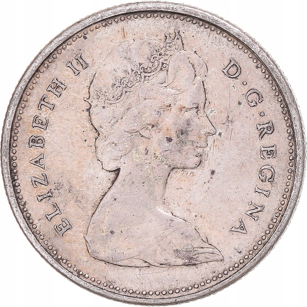Moneta, Canada, 25 Cents, 1968 - 13633458911 - oficjalne archiwum Allegro Moneta, Canada, 25 Cents, 1968 - 13633458911 - oficjalne archiwum Allegro