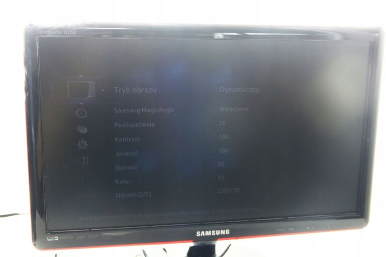 MONITOR SAMSUNG SYNCMASTER TA350 22'' - 11461795545 - oficjalne ...