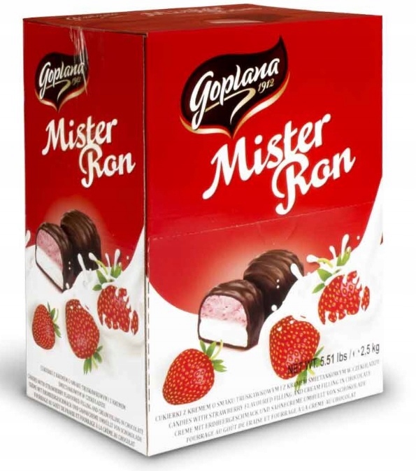 MISTER RON CUKIERKI TRUSK ŚMIET 2,5KG SOLIDARNOŚĆ - 12778589963 ...