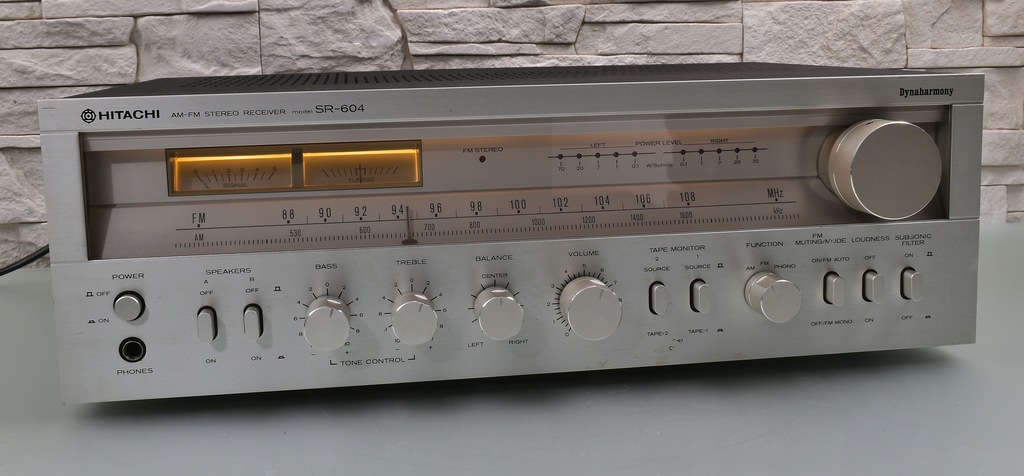 Hitachi SR-604 Amplituner stereo vintage - 13817914015 - oficjalne ...