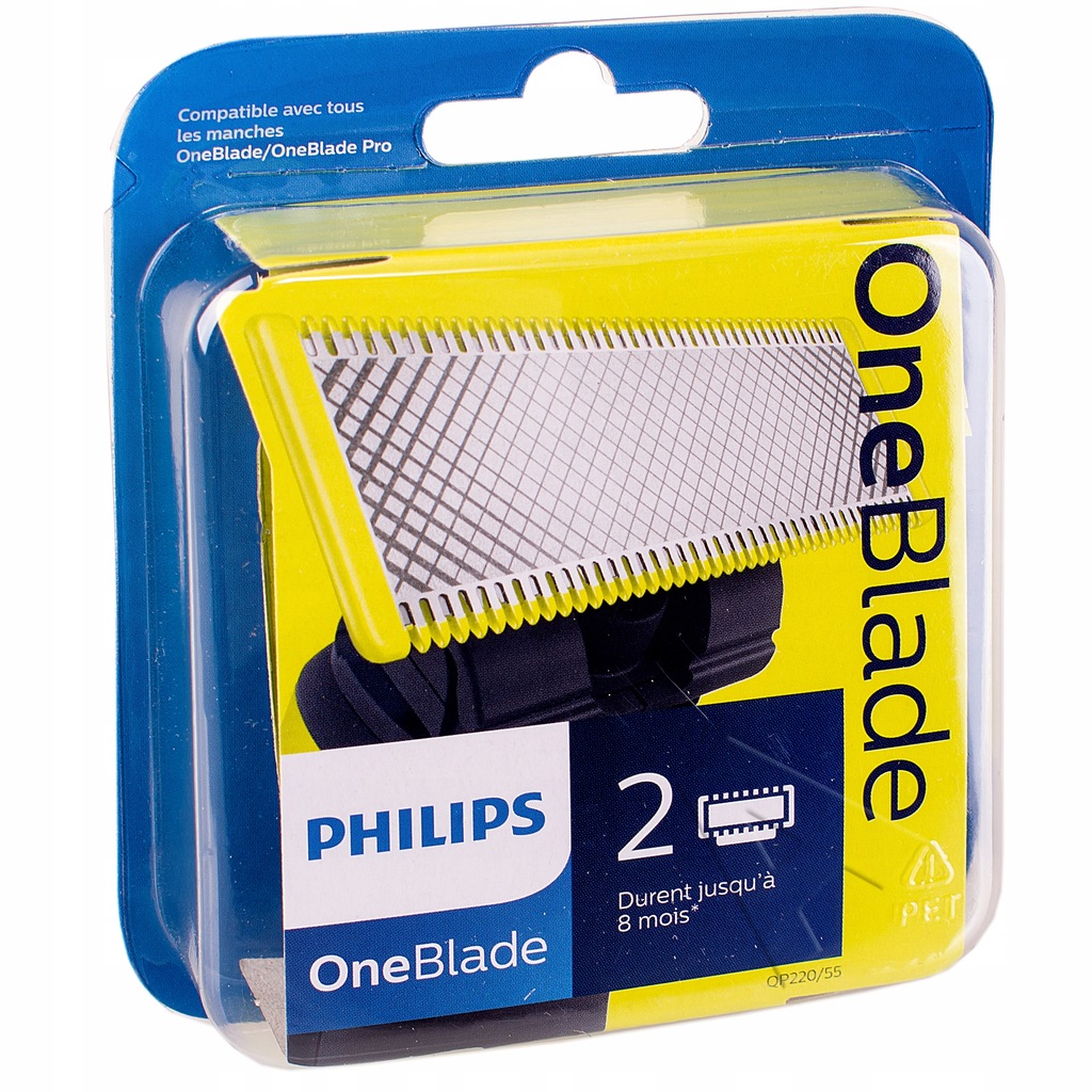 2 x Ostrza wymienne Philips QP220/55 One Blade - 7089697507 - oficjalne ...