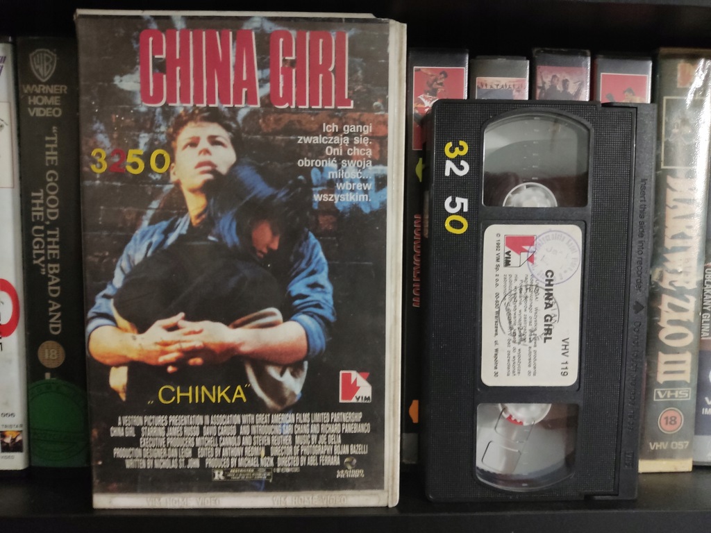 CHINKA # CHINA GIRL# kaseta VHS - 13732728345 - oficjalne archiwum Allegro