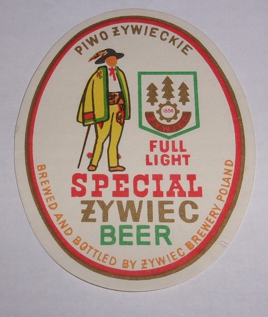 etykieta z czasów PRL piwo Żywiec special beer ful - 12496296311 - oficjalne archiwum Allegro