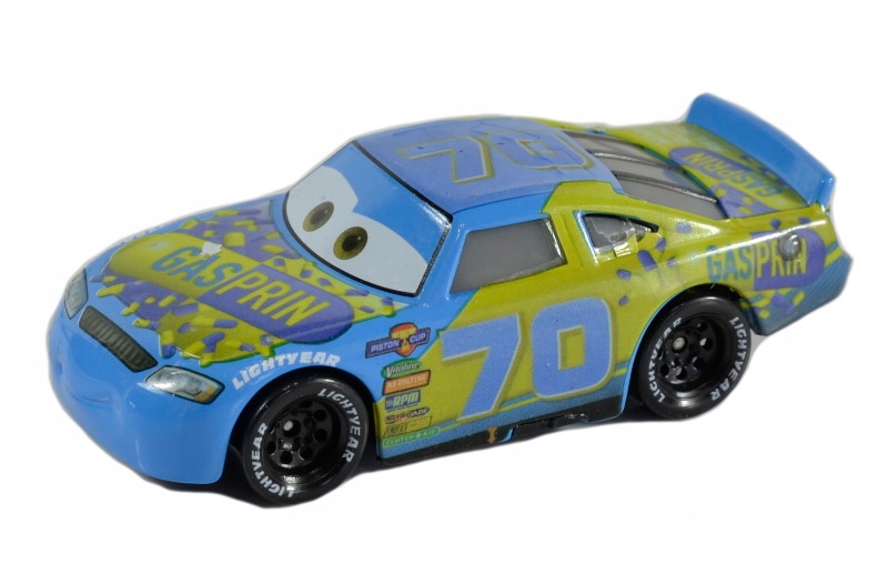 MATTEL CARS FLOYD MULVIHILL GASPRIN AUTA3 no.70 - 12201093809 ...