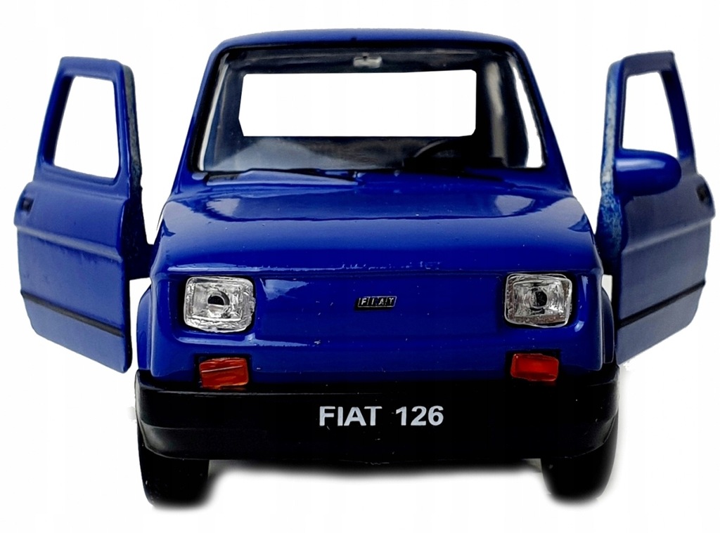 FIAT 126p MALUCH Auto PRL Model Metal Welly 1:34 - 12515515727 ...