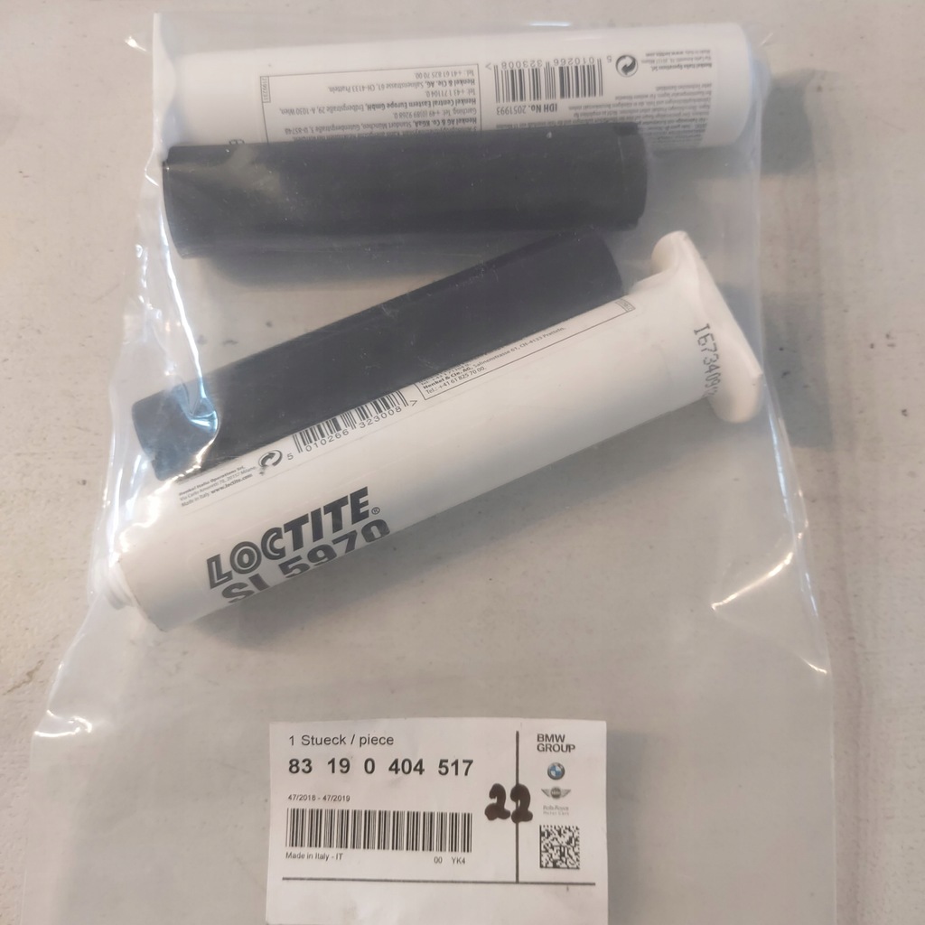 USZCZELNIACZ PŁYNNY LOCTITE BMW MINI 8319 0404517 - 10636599408 ...