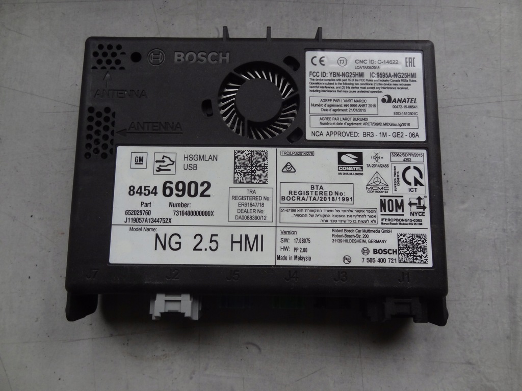 STEROWNIK MODUŁ GPS NAWIGACJ CORVETTE C7 84546902 - 13425316499 ...