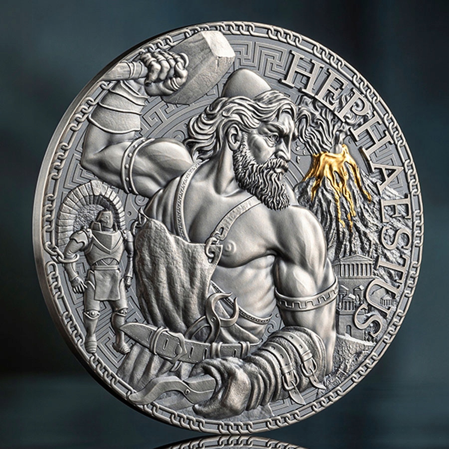 2023 Kamerun Wielka Mitologia Grecka - Hefajstos 3oz - 14814113743 ...