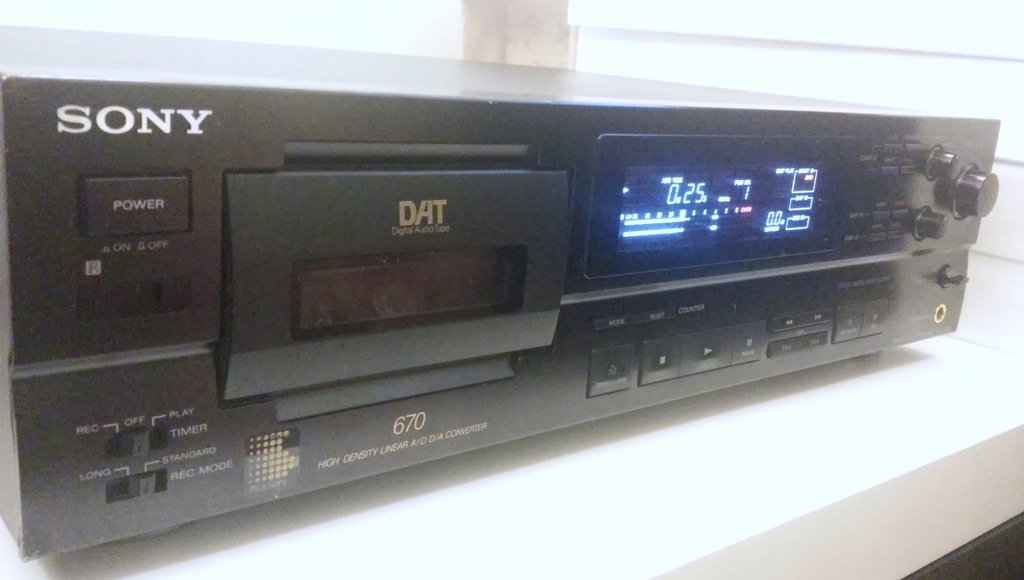 MAGNETOFON DAT SONY DTC 670 HI FI - 7848840205 - oficjalne archiwum Allegro