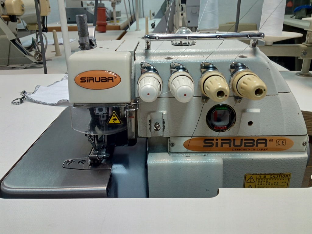 OWERLOK OVERLOCK 4 NITKOWY SIRUBA 747 F - 12958535413 - oficjalne ...