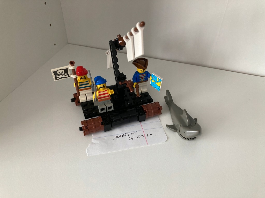 Lego Pirates Piraci 6257 Castaway's Raft - 11985222656 - oficjalne ...